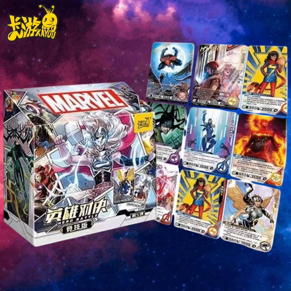 Kayou Marvel Hero Battle Wave 5 Tier 3 Sealed Booster Box TCG – Aexel.in