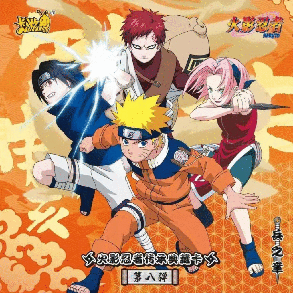 Kayou Naruto Wave 8 Tier 2 Sealed Hobby Box 30 Packets of 5 Cards ...