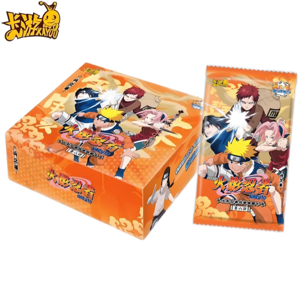 Kayou Naruto Wave 8 Tier 2 Sealed Hobby Box 30 Packets of 5 Cards ...